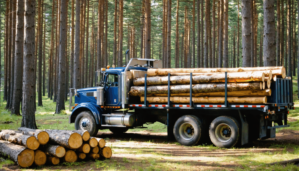 Camion de grumes : à quel prix s’attendre