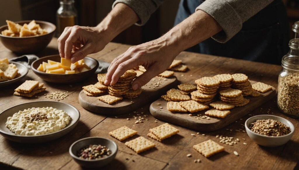 Crackers maison croustillants : apéritif sain prêt en 10 minutes
